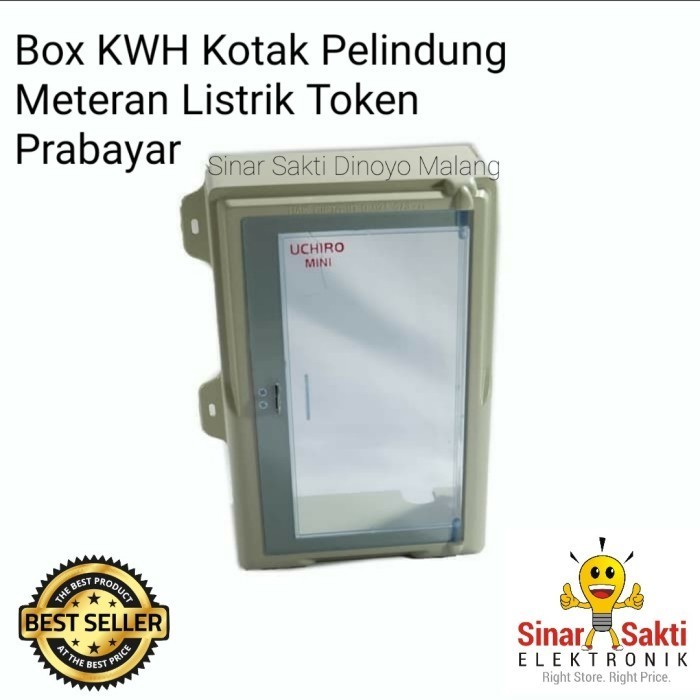 Jual Ready oke] BOX KWH Kotak Pelindung Meteran Listrik Prabayar Token ...