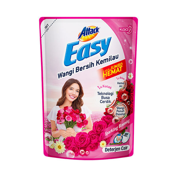 Jual ATTACK EASY SPARKLING BLOOMING LIQ DET 1 | Shopee Indonesia