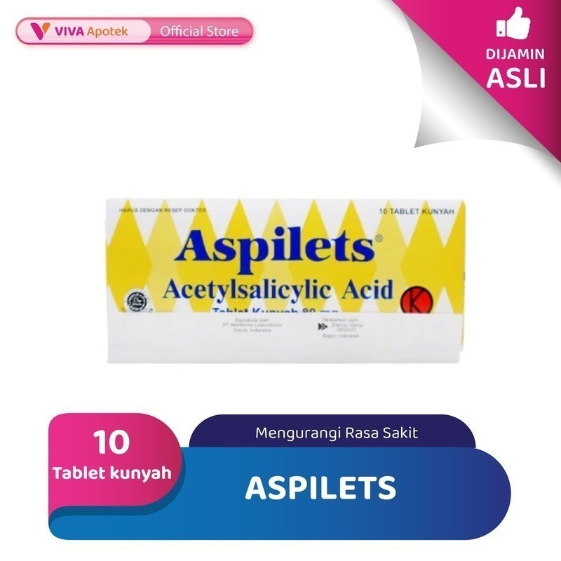 Jual Aspilet Chewable Tablet 10'S | Shopee Indonesia Jual Aspilet Chewable Tablet 10'S | Shopee Indonesia