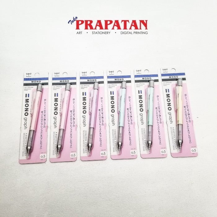 Jual Tombow Mechanical Cil Mono Graph 0.5Mm Pastel Color | Shopee Indonesia