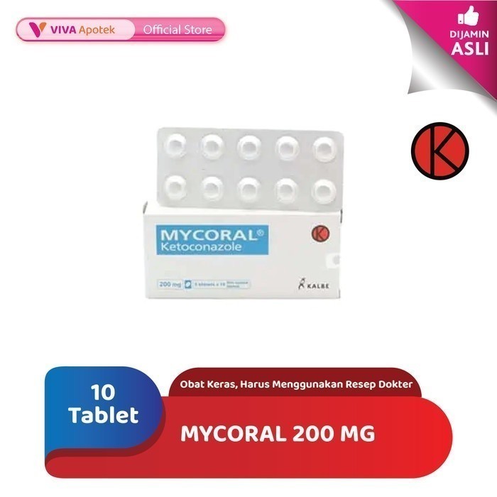 Jual Mycoral 200 mg (10 Tablet) | Shopee Indonesia