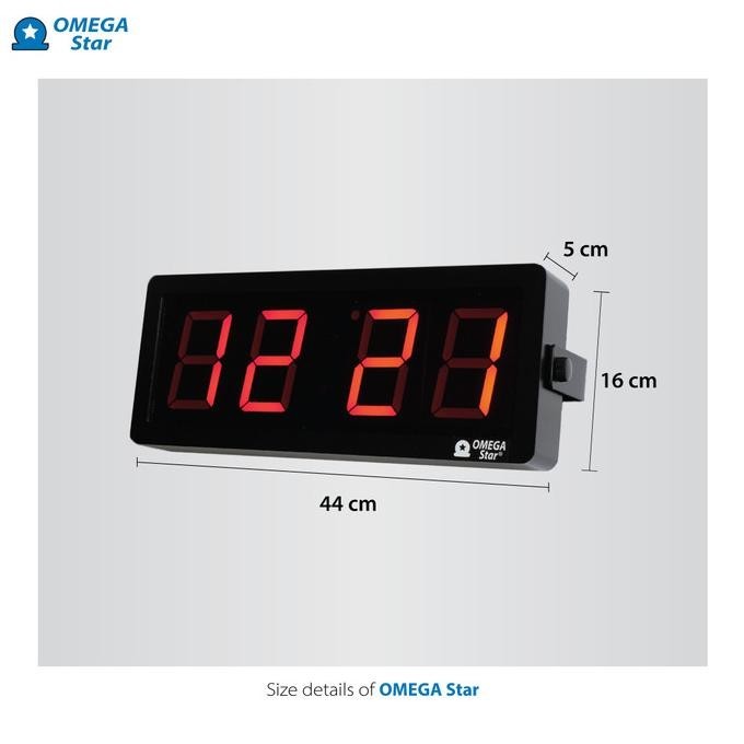 Jual Jam Digital Dinding Kayu 4 Inch / Wooden Clock Modern Minimalist ...