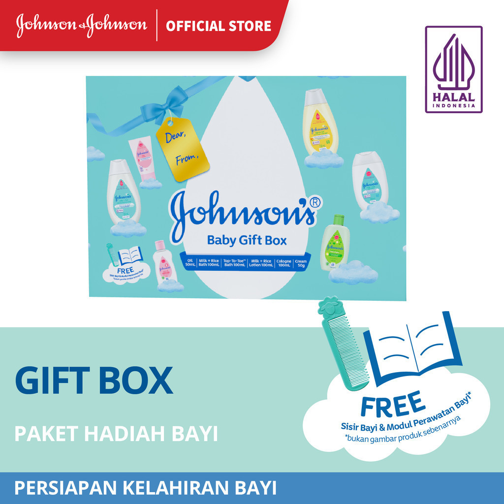 Jual JOHNSON'S Baby Gift Box | Shopee Indonesia