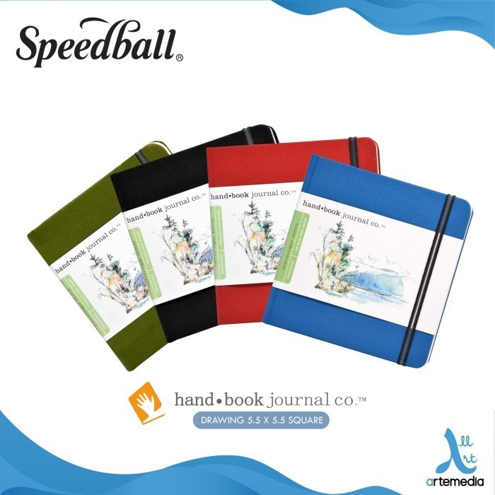 Jual Buku Sketsa 5.5'X5.5' Square Drawing Speedball Hand Book Journal ...
