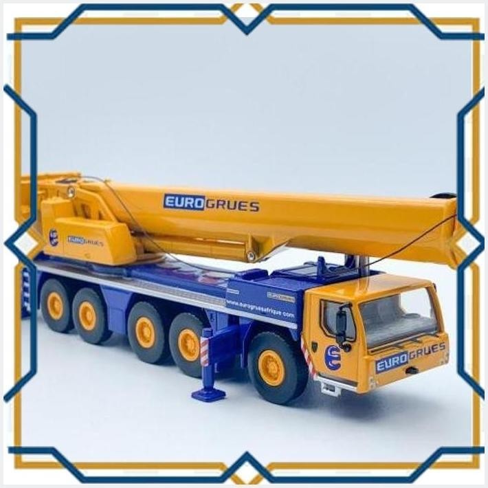 Jual [Joe] Scale 87 Diecast Liebherr Ltm 1250-5.1 Mobile Crane Truck ...