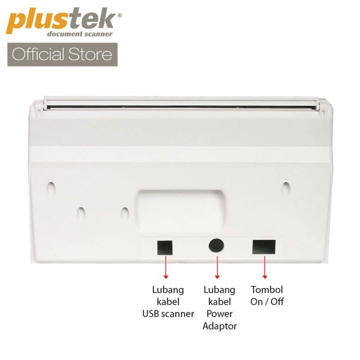 Jual Scanner Plustek Smartoffice Ps283 - 25 Lembar/Menit (F4/Folio ...