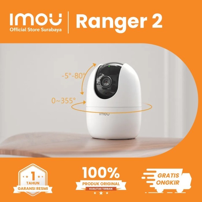 Jual Imou Ranger 2 4Mp Indoor Ip Camera Smart Tracking | Shopee Indonesia