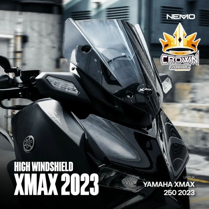 Jual Jual!! Windshield Visor Nemo Tipe Yamaha XMAX 2023 Kecil | Shopee ...