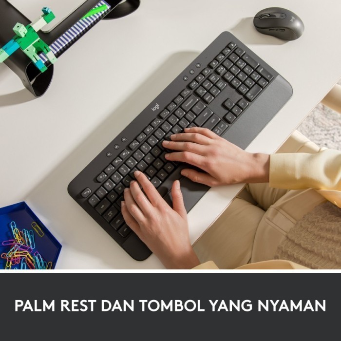Jual Logitech Signature K650 Keyboard Wireless Bluetooth - K 650 ...