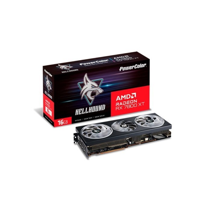 Jual Powercolor Radeon Rx 7800 Xt 16Gb Gddr6 Hellhound | Shopee Indonesia