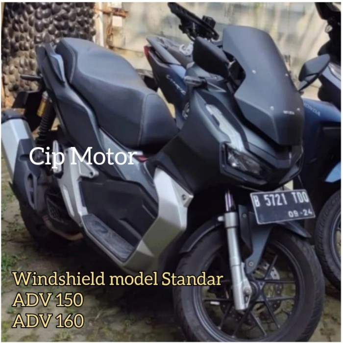 Jual Visor Windshield ADV 150 model Ori Original Smoke Rayben | Shopee ...