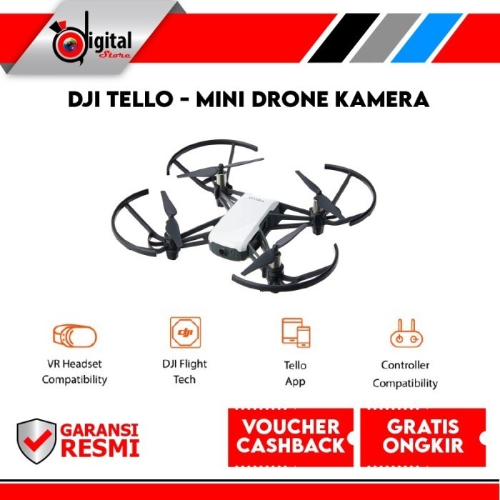 Jual Dji Tello Drone Dji Garansi Resmi | Shopee Indonesia