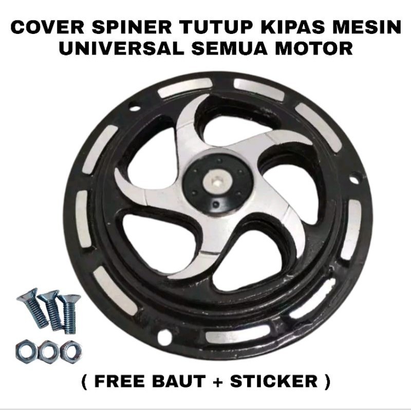 Jual COVER MESIN KIPAS SPINNER SPINER CNC ALMUNIUM BEAT SCOOPY VARIO ...