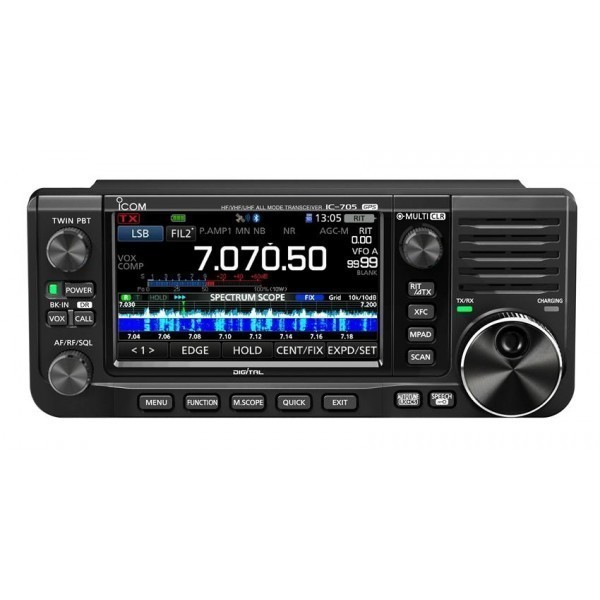 Jual Icom Ic-705 All Mode Portable Radio Rig 10W Gps Ssb Hf Vhf Uhf ...