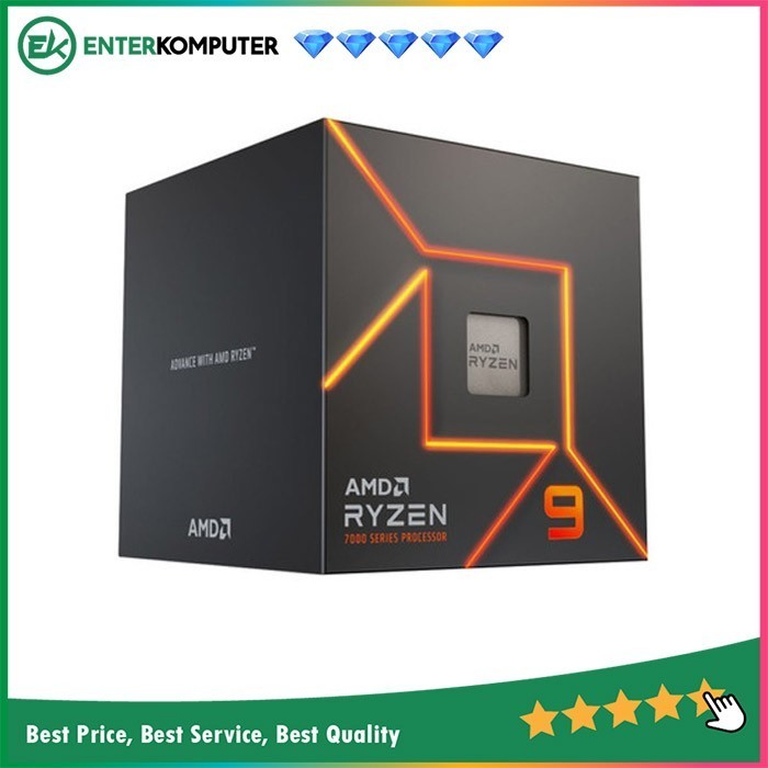 Jual Amd Ryzen 9 7900 3.7Ghz Up To 5.4Ghz Cache 64Mb Am5 [Box] - 12 ...
