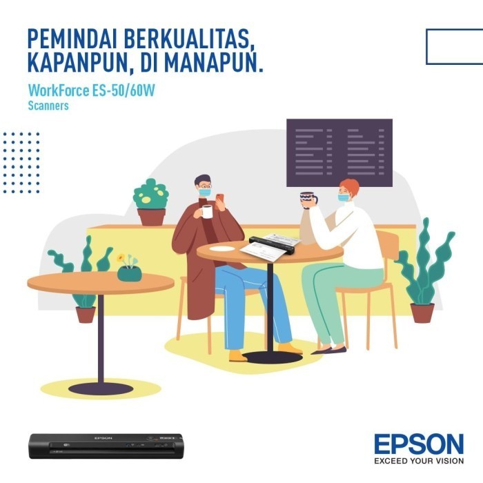 Jual Scanner Epson Es-50 Epson Es50 | Shopee Indonesia