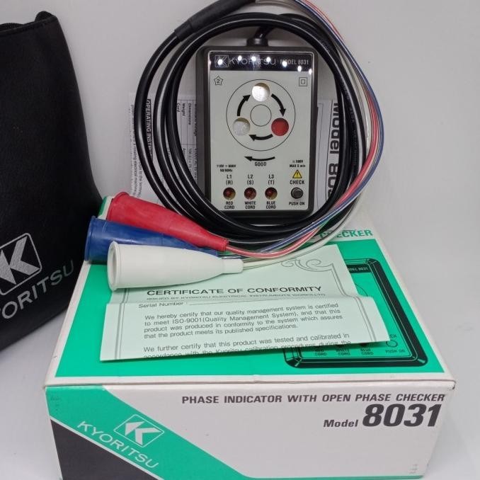Jual Phase Indicator With Open Phase Checker Model 8031 Kyoritsu ...