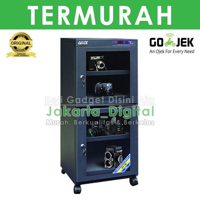 Jual Jakarta Digital Ailite Dry Cabinet Gp-150L Dry Box Lemari Kamera ...