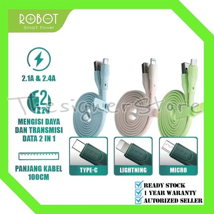 Jual Kabel Data ROBOT RGC100 / RGM100 / RGL100 Type C (Toples Isi 20 ...