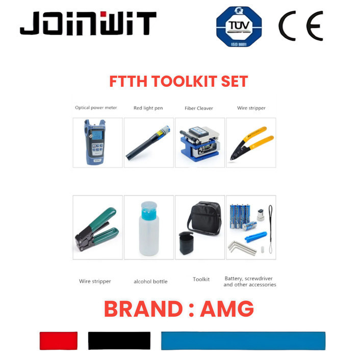 Jual Ftth Tool Kit Set Lengkap Opm Vfl Cleaver Fo Fiber Optik Toolkit ...