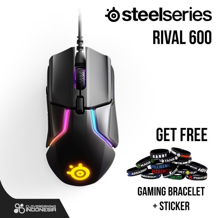 Jual Steelseries Rival 600 - Original Garansi Resmi - Mouse Gaming ...
