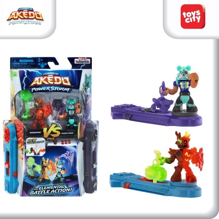 Jual Legends of Akedo Power Storm Versus Pack - Mainan Anak Battle ...