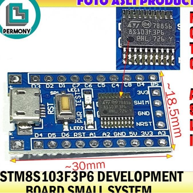 Jual STM8 stm8 STM8S stm8s103 STM8S103F3P6 ARM Development Core Board | Shopee Indonesia