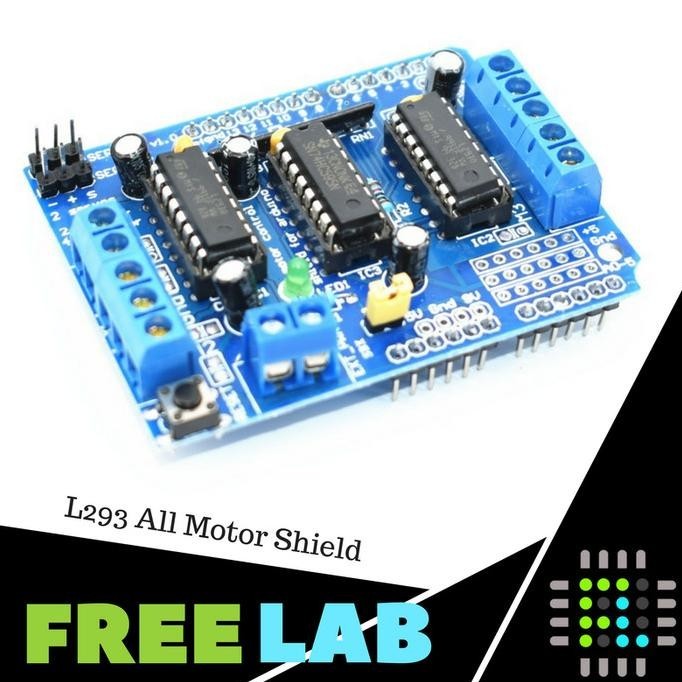 Jual Arduino Motor Stepper Servo Shield L293 | Shopee Indonesia
