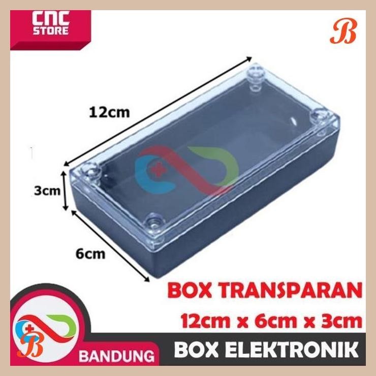 Jual | CN | BOX TRANSPARAN BOX TOSO 60 LED 12X6X3CM KOTAK ELEKTRONIK ...
