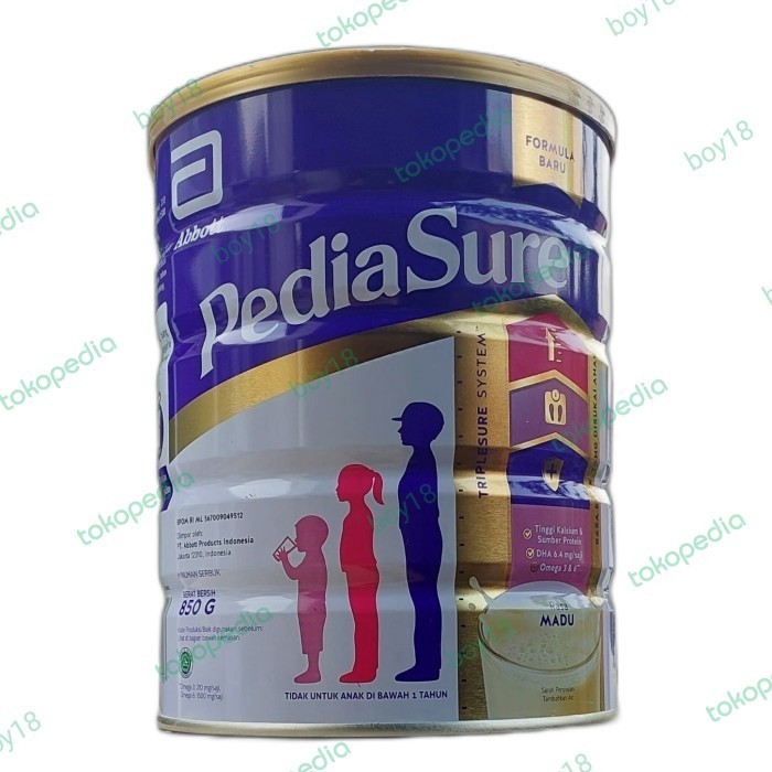 Jual Susu Pediasure Triplesure Rasa Madu 850 Gr Susu Formula | Shopee ... Jual Susu Pediasure Triplesure Rasa Madu 850 Gr Susu Formula | Shopee ...