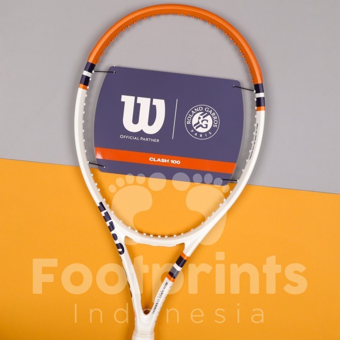 Jual Raket Tenis Wilson Clash 100 V2 Roland Garros 2023 Tennis Racket ...