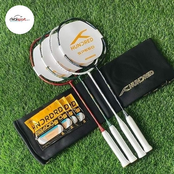 Jual Raket Hundred Super Storm (Senar + Tas) | Shopee Indonesia