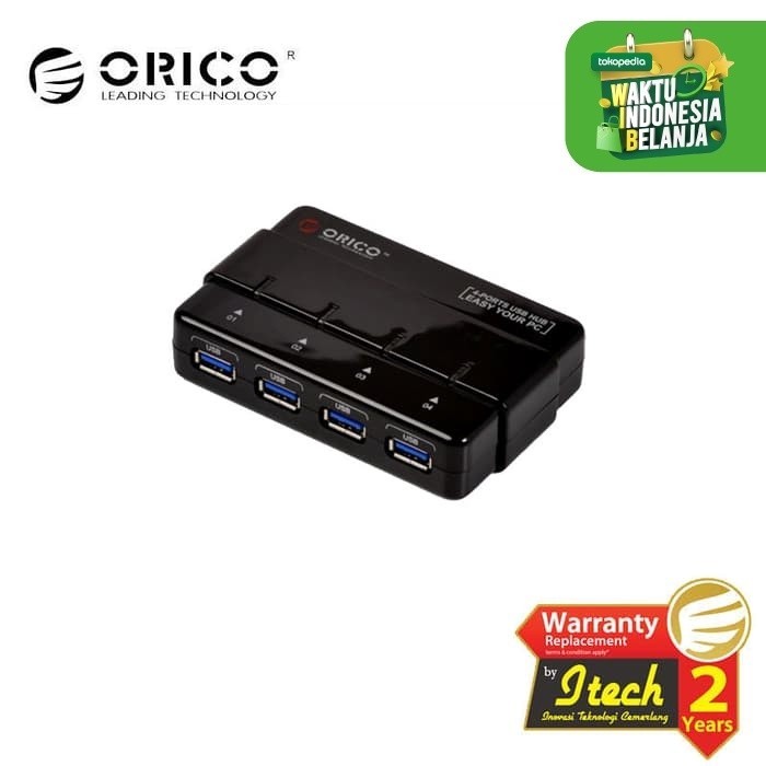 Jual Orico H4928-U3 ( 4 Port Powered Usb 3.0 Hub Superspeed ) | Shopee Indonesia