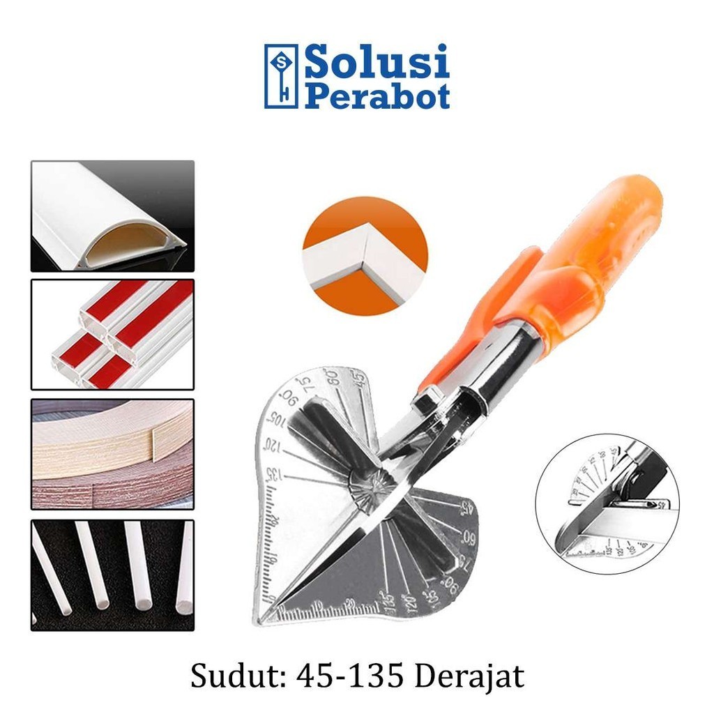 Jual Gunting Pemotong Duct SP / Kawat Sudut Adjustable 45-135 Derajat ...