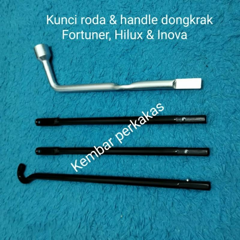Jual Kunci roda & Kunci dongkrak mobil Fortuner, Hilux & Inova | Shopee ...