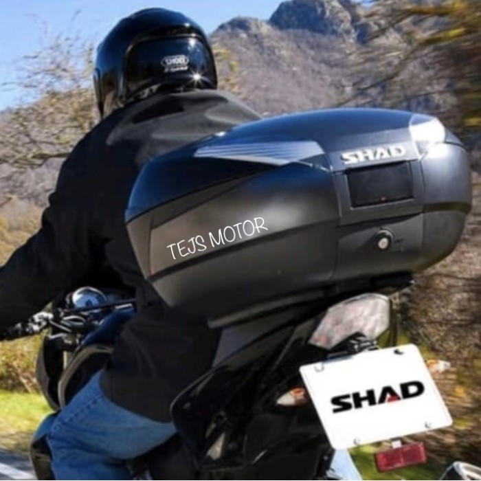 Jual Box Motor Shad Sh48 Carbon Dark Grey Box Tabung Touring Sh48 Sh 48 ...