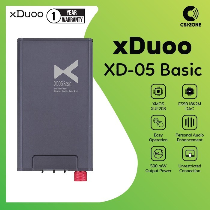 Jual xDuoo XD-05 / XD 05 Basic Portable Headphone Amplifier & DAC ...