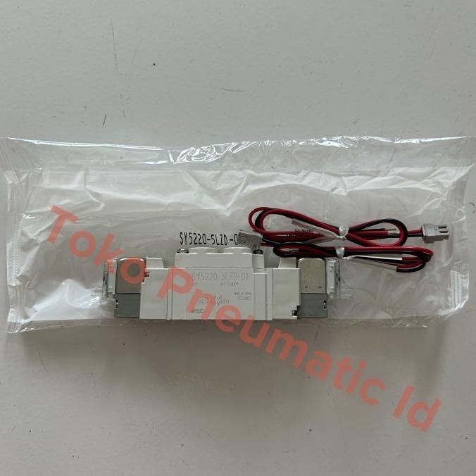 Jual Solenoid Valve Sy5220-5Lzd-01 (24V) Merek Smc | Shopee Indonesia