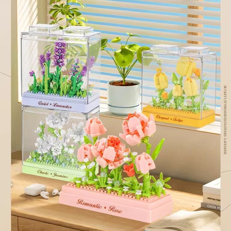 Jual Keeppley Bricks Bunga Blok Bunga Bata Bricks Building Nano Bunga ...