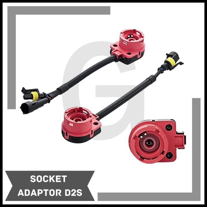 Jual BEST DEAL KABEL SOCKET ADAPTOR HID BULB D2S D2C C2R D4S D4R D4C ...