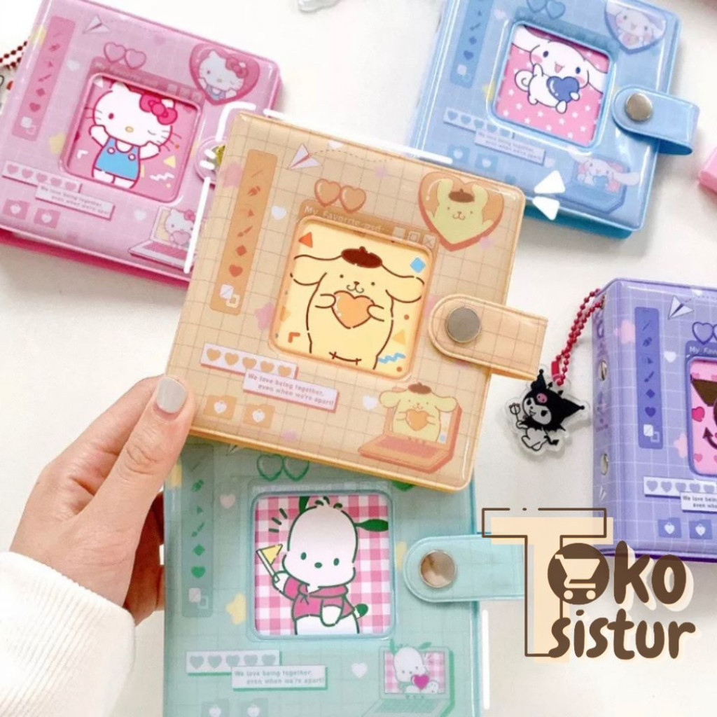 Jual KOLBUK PHOTO ALBUM CARD POLAROID ALBUM MOTIF SANRIO MINI ALBUM 3 ...