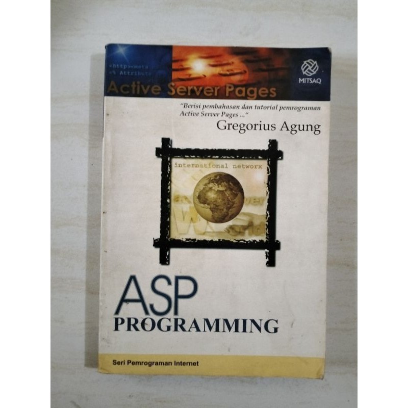 Jual Buku ASP Programming - Gregorius Agung | Shopee Indonesia
