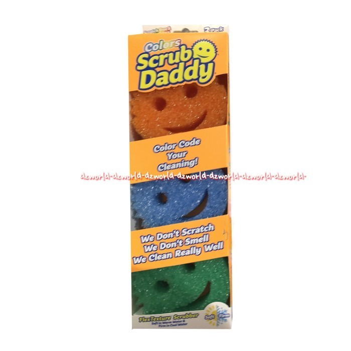 Jual Scrub Daddy Colours E Your Cleaning Alat Scrub Pembersih Cuci ...