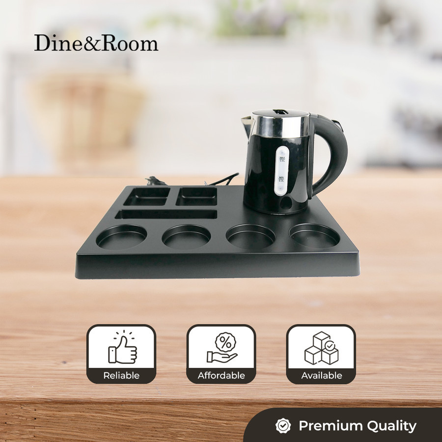 Jual Dine&Room Electric Kettle Tray Set – Set Teko Listrik dengan ...