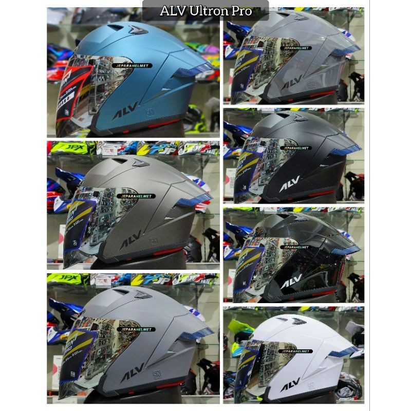 Jual Helm ALV ULTRON PRO Solid All Varian Warna Original | Shopee Indonesia