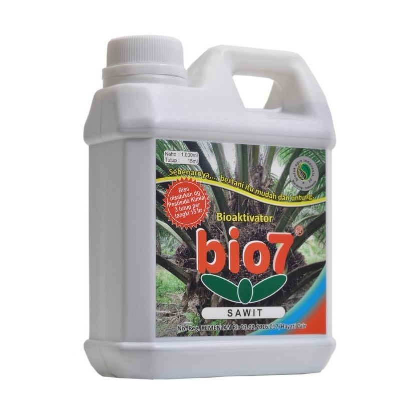 Jual Pupuk Organik Cair Hayati Bioaktivator Bio7 Sawit & Perkebunan 1 ...
