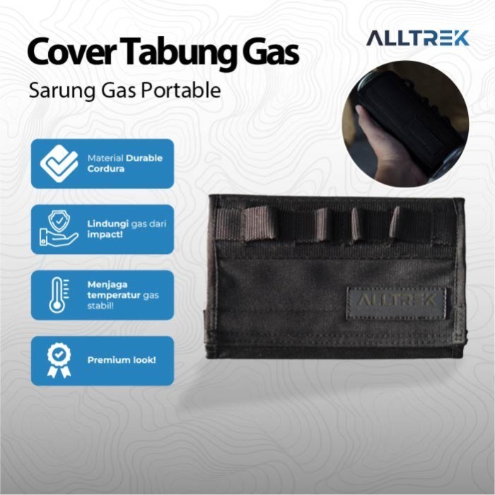 Jual ALLTREK Cover Tabung Gas ATSG-01 Sarung Gas HiCook Camping ...