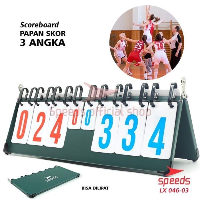 Jual SPEEDS Score Board Papan Skor 8 digit untuk Futsal Sepak Bola 046 ...