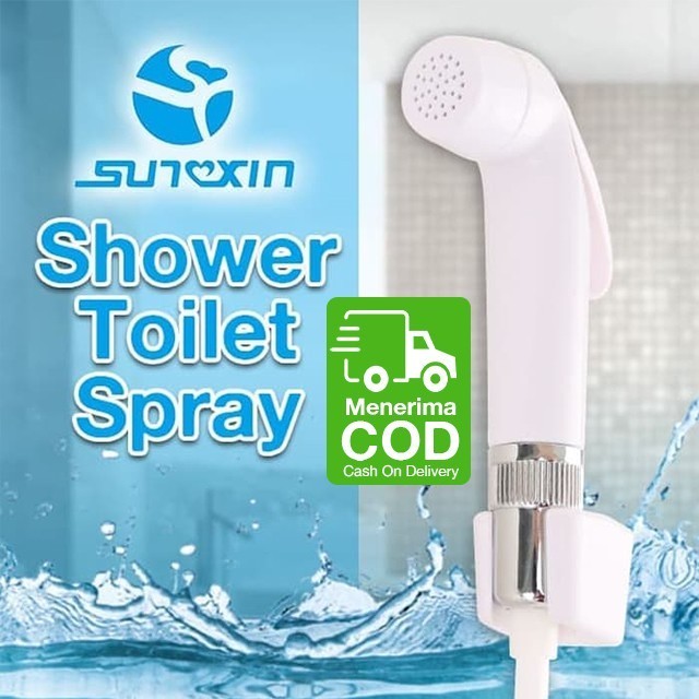 Jual Jet Shower Kloset Toilet Closet Wasser Cebok WC Semprotan Duduk Kamar | Shopee Indonesia