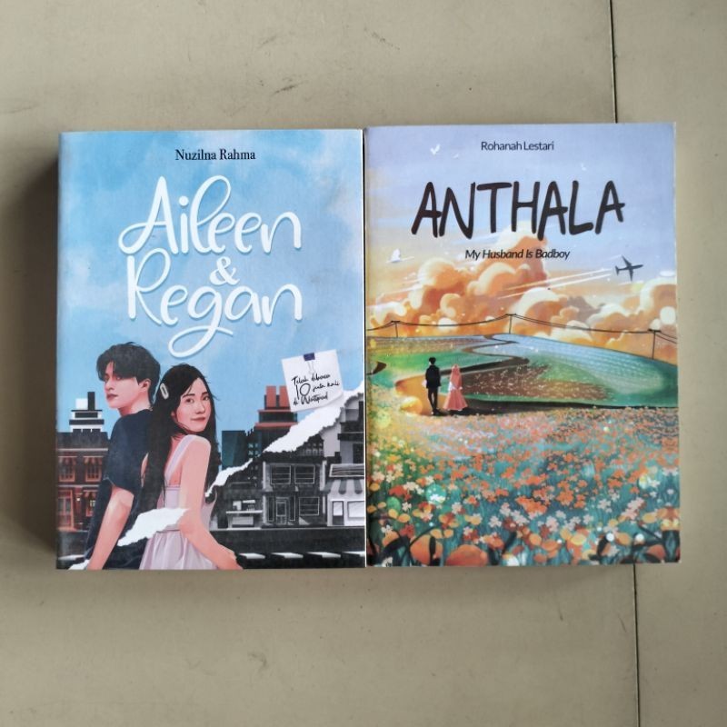 Jual PAKET 2 NOVEL REMAJA WATTPAD / ANTHALA / AILEEN & REGAN / RISALAH ...
